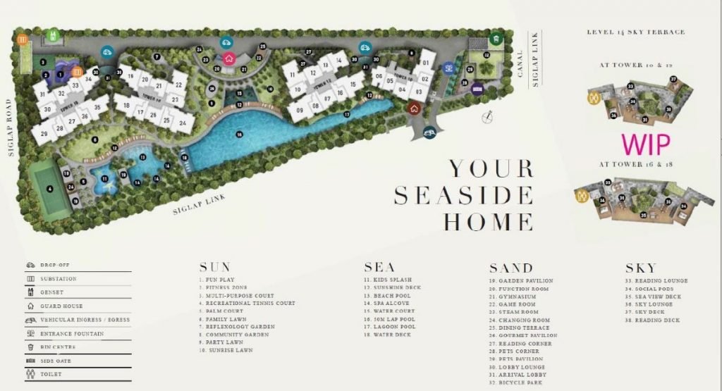 Condo Property Showflat Seaside Residences