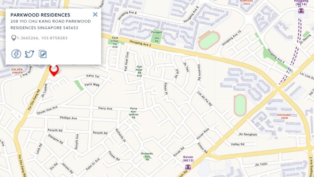 Condo Property Showflat Parkwood Residences Showflat